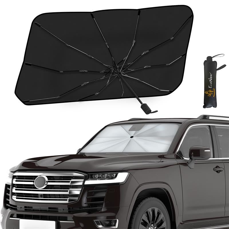 Car Umbrella Sun Shade | Car Windshield Sun Shade Umbrella | EcoNour